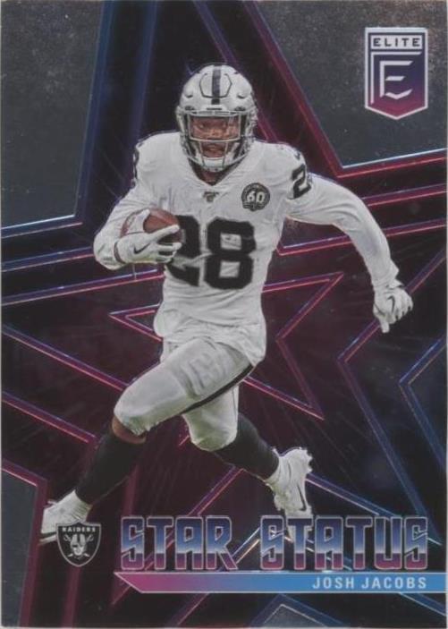 2020 Panini Donruss Elite - Star Status Josh Jacobs #12 /349 for sale ...