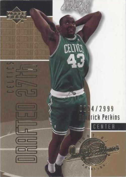 2002-03 Upper Deck Inspirations - 2003 Draft Kendrick Perkins #182 / ...