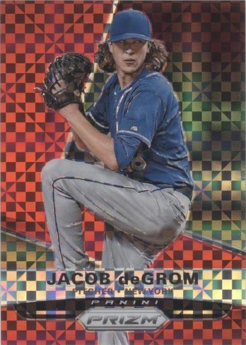 2015 Panini Prizm - Red Power Prizm #78 Jacob deGrom /125 for sale ...