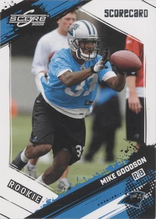 2009 Score - Rookie Scorecard #373 Mike Goodson /299 (RC) for sale ...