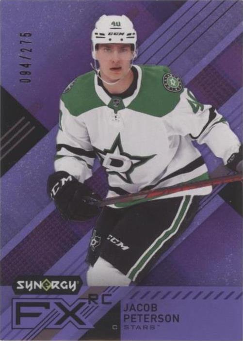 2021-22 Upper Deck Synergy - Synergy Fx Rookies Jacob Peterson #FXR-PE ...