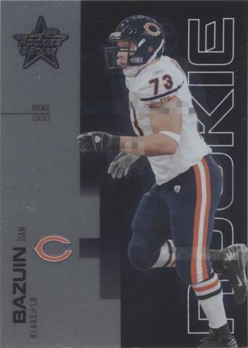 2007 Leaf Rookies & Stars - Rookie Dan Bazuin #131 Longevity Parallel ...
