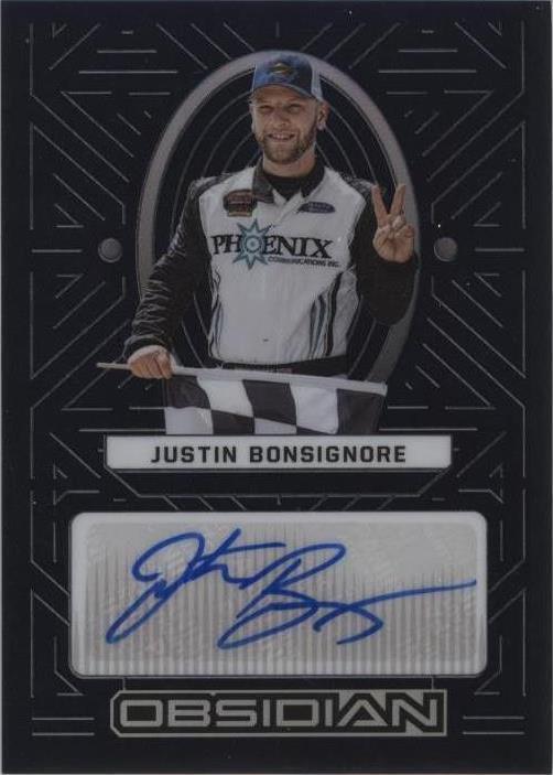2023 Panini Chronicles - Obsidian Signatures Justin Bonsignore #BN (AU ...