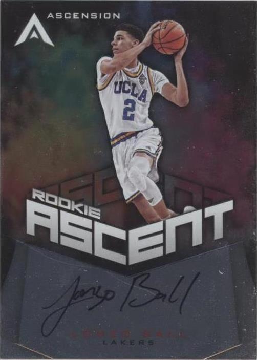 2017-18 Panini Ascension - Rookie Ascent Lonzo Ball #ASC-LON /299 (AU ...