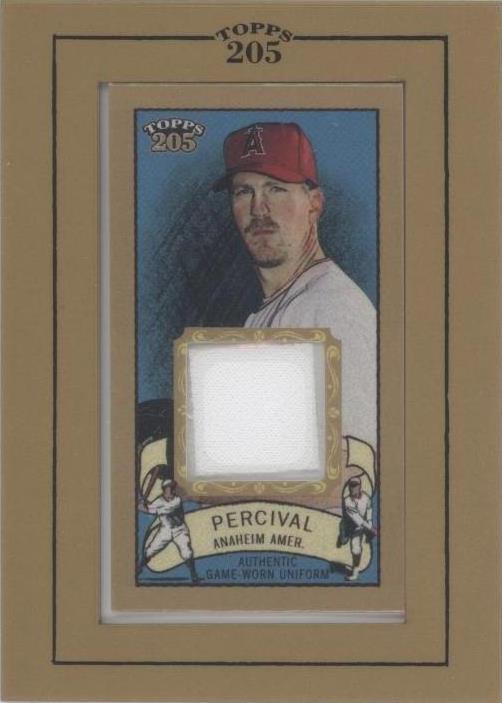 2003 Topps 205 - Framed Relics #TR-TP Troy Percival (MEM) for sale ...
