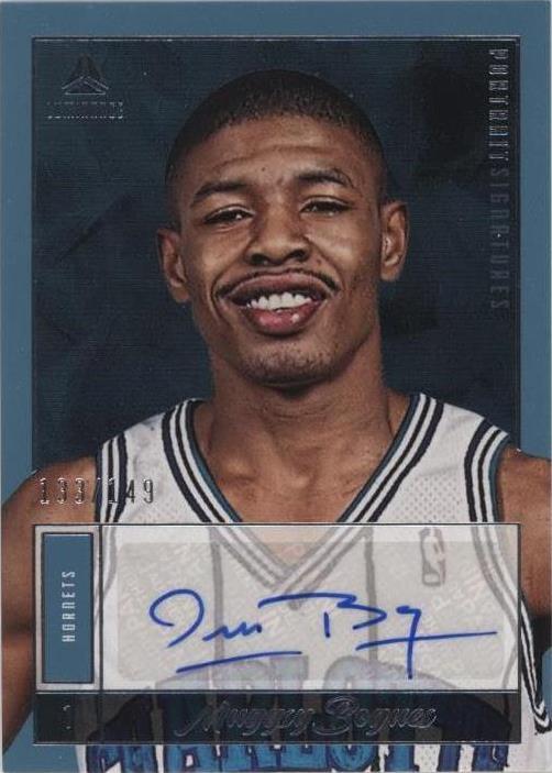 2022-23 Panini Chronicles - Portrait Signatures #PS-MGB Muggsy Bogues ...