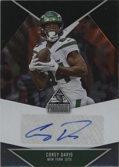 2022 Panini Chronicles - Paramount Signatures Corey Davis #PAR-COD (AU ...