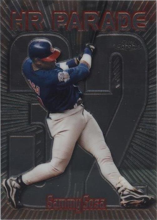 1999 Topps Chrome - HR Parade Sammy Sosa #461 Sosa Hits Number 32 for ...