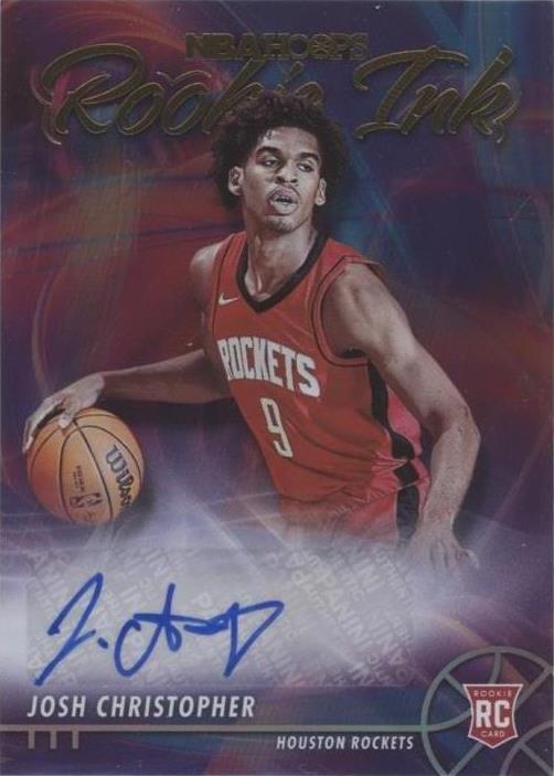 2021-22 Panini NBA Hoops - Rookie Ink #RI-JC Josh Christopher (AU, RC ...