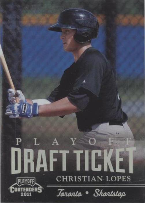 2011 Playoff Contenders - Draft Tickets Christian Lopes #DT79 Playoff ...
