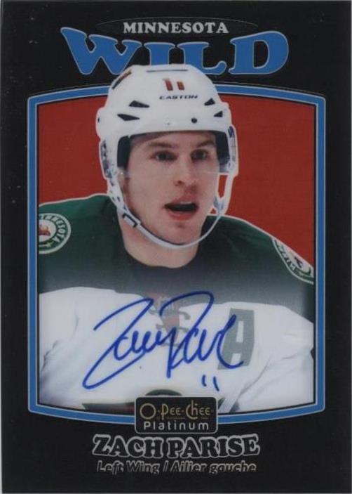 2016-17 O-Pee-Chee Platinum - Retro Black Rainbow Autographs #R-50 Zach ...