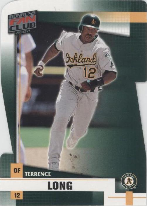 2002 Donruss Fan Club - Die-Cut #73 Terrence Long for sale online | eBay