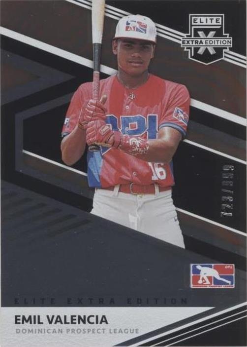 2020 Panini Elite Extra Edition - Dominican Prospect League Emil on ...