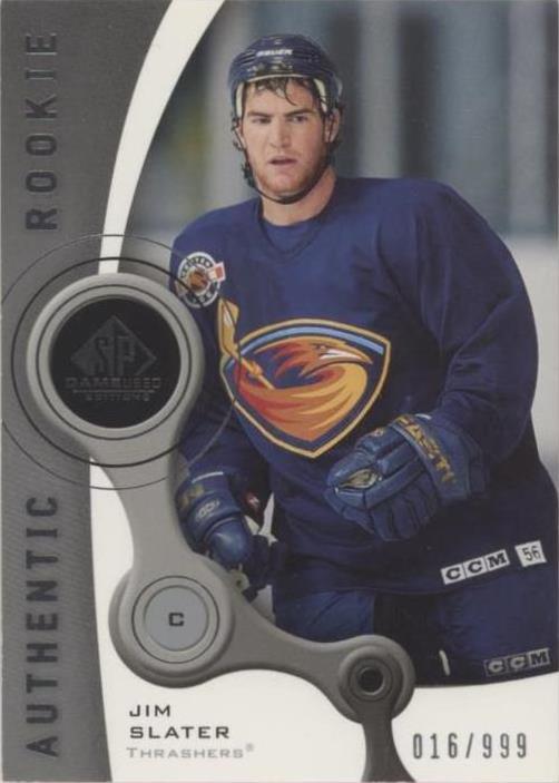 2005-06 SP Game Used Edition - Authentic Rookies #137 Jim Slater /999 ...