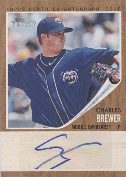 2011 Topps Heritage Minor League Edition - Real One Autographs #RA-CB ...