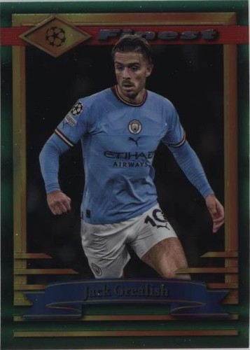 JACK GREALISH 2022-23 Topps Dynasty UCL 1/1 Gold Patch Auto JACK GREALISH 2022-23 Topps Dynasty UCL 1/1 Gold Patch Auto
