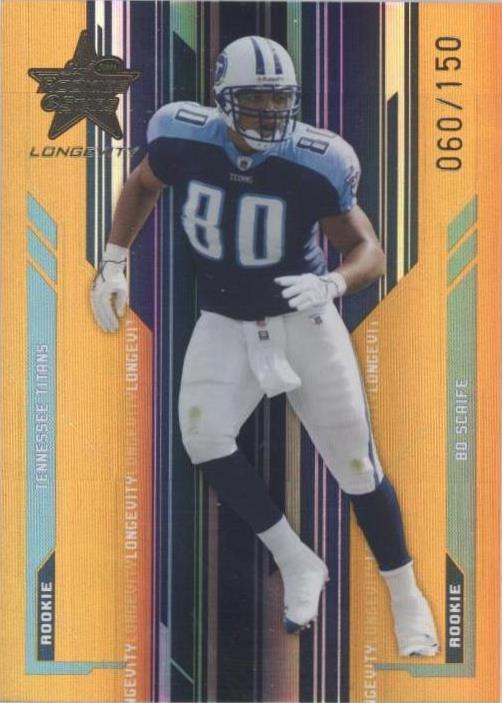 2005 Leaf Rookies & Stars Longevity - Gold #176 Bo Scaife /150 (RC) for sale online | eBay
