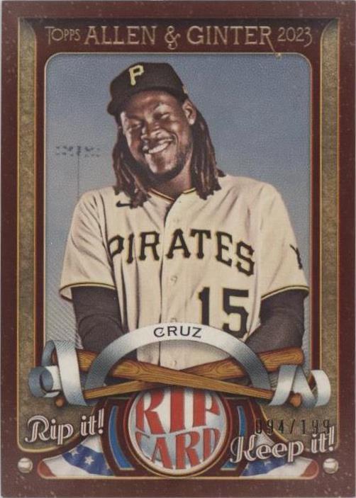 2023 Topps Allen & Ginter - Rip Cards #RC-OCR Oneil Cruz /199 for sale ...