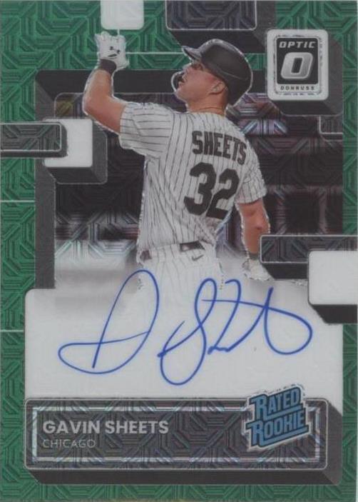 2022 Panini Donruss Optic - Rated Rookie Signatures Gavin Sheets #RRS ...