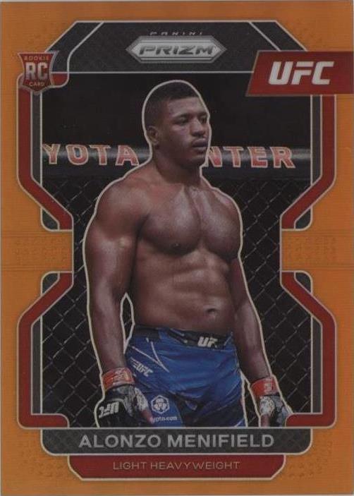 2022 Panini Prizm UFC - Orange Prizm #157 Alonzo Menifield /99 (RC) for ...