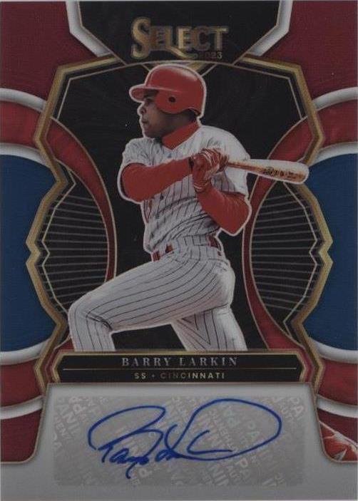 2023 Panini Select - Signatures Tri-Color Prizm #S-BL Barry Larkin /30 ...