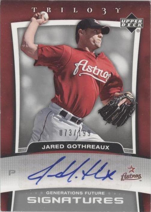 2005 Upper Deck Trilogy - Generations Future Jared Gothreaux #FU-JG ...