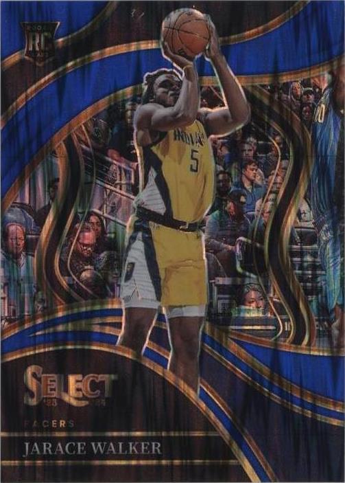2023-24 Panini Select - Courtside Jarace Walker #273 Blue Flash Prizm ...