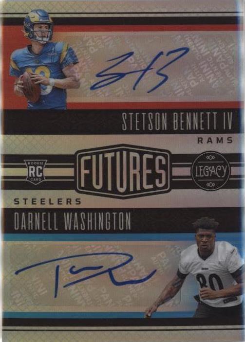 2023 Panini Legacy - Futures Ink Combos Stetson Bennett, Darnell ...