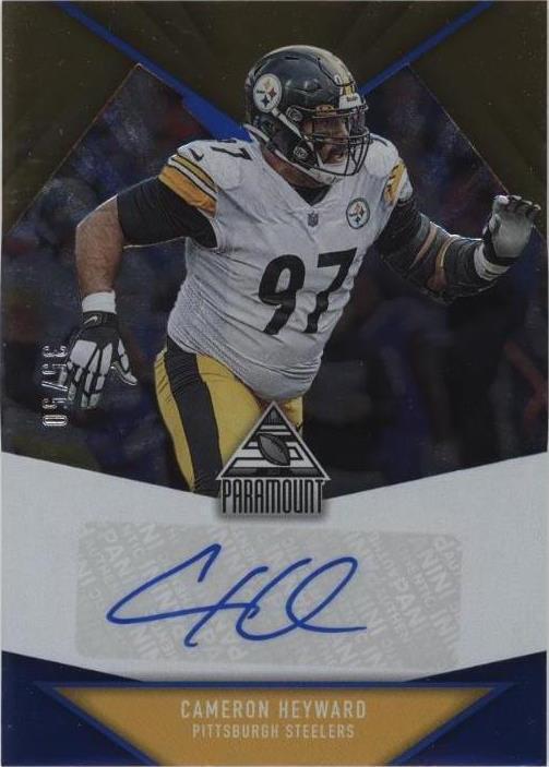 2022 Panini Chronicles - Paramount Signatures Cameron Heyward #PAR-CAH ...