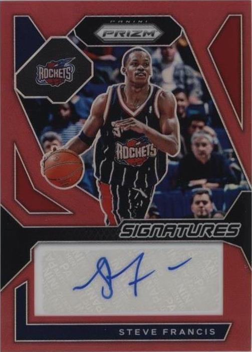 2023-24 Panini Prizm - Signatures Steve Francis #SIG-FRA Red Prizm /99 ...