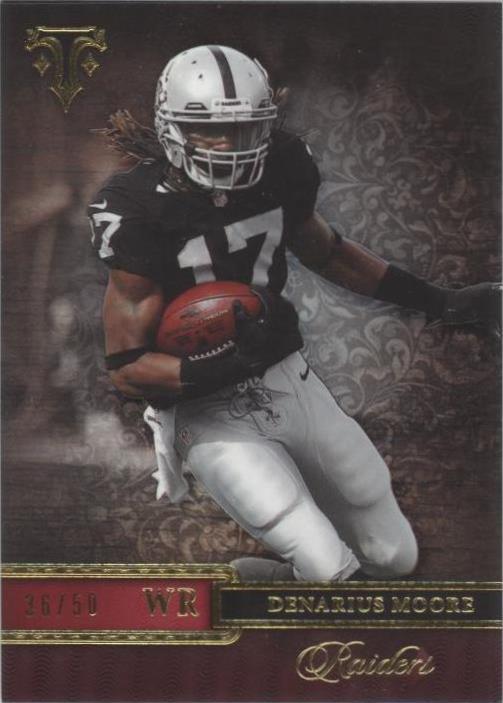 2014 Topps Triple Threads - Ruby #28 Denarius Moore /50 for sale online ...