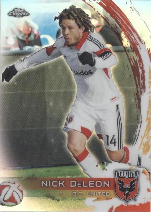 2014 Topps Chrome MLS - Refractor #59 Nick DeLeon for sale online | eBay