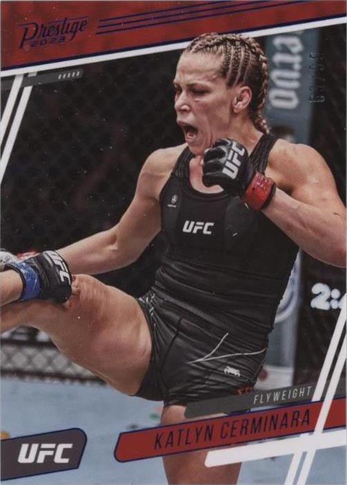 2023 Panini Chronicles UFC - Prestige Blue #179 Katlyn Cerminara /99 ...