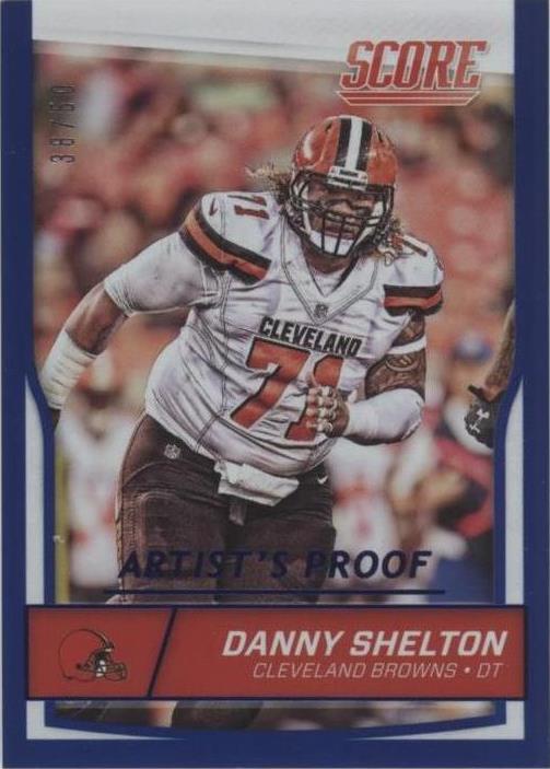 2016 Score - Jumbo Artist's Proof #83 Danny Shelton /50 for sale online ...