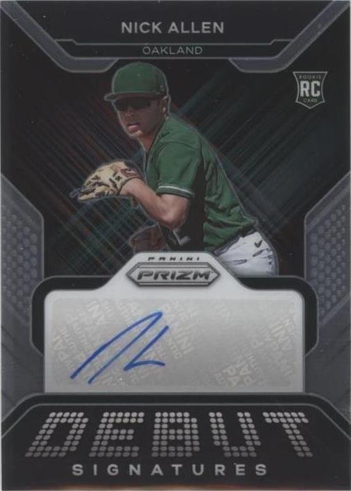 2022 Panini Prizm - Debut Signatures Nick Allen #DS-NA (AU, RC) for ...