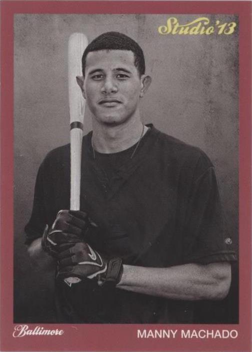 2013 Panini Father's Day - Studio #16 Manny Machado (RC) for sale ...