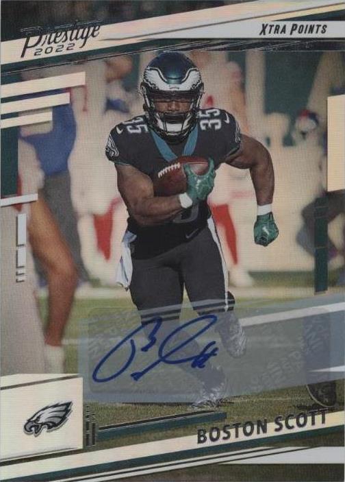 2022 Panini Prestige - Boston Scott #236 Xtra Points Premium Signatures ...