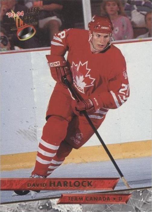 1993-94 Fleer Ultra - David Harlock #461 (RC) for sale online | eBay