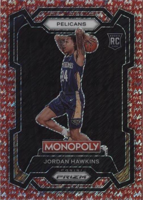 2023-24 Panini Prizm Monopoly - Jordan Hawkins #56 Millionaire Red ...