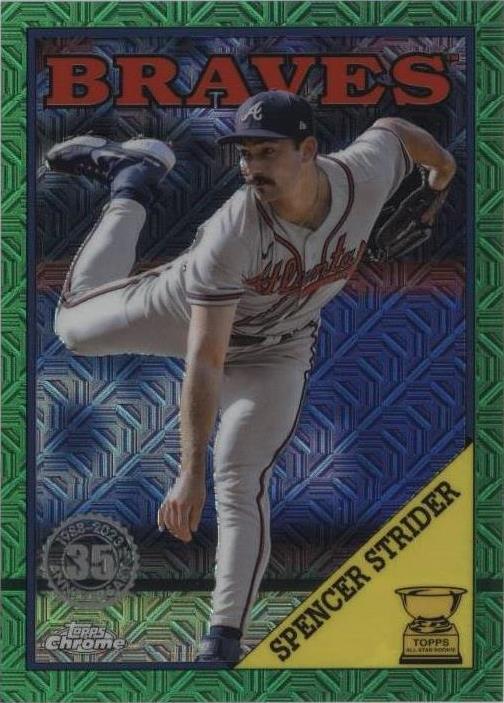 2023 Topps Update Series - 1988 Topps Chrome Silver Pack Mojo Green ...