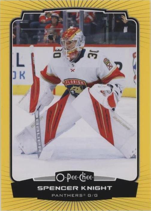 2022-23 O-Pee-Chee - Yellow Border #45 Spencer Knight for sale online ...