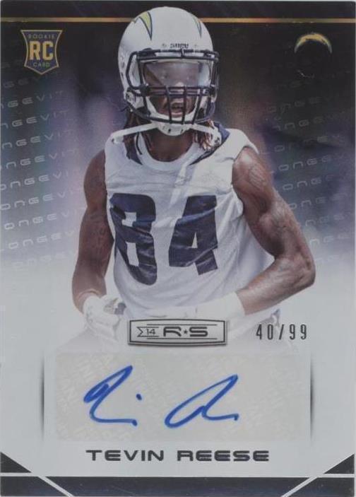 2014 Panini Rookies & Stars - Tevin Reese #191 Rookies Longevity ...