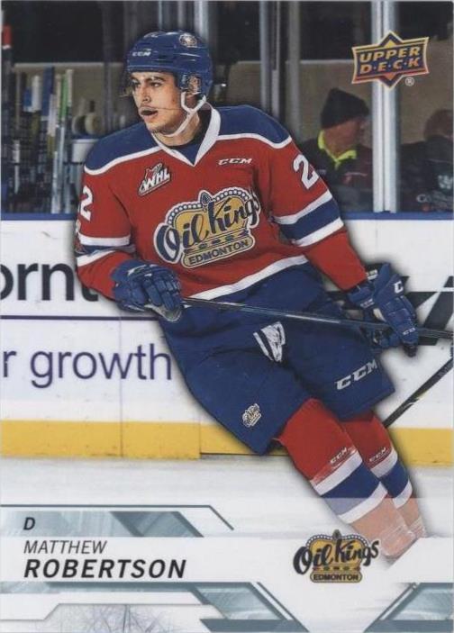 2018-19 Upper Deck CHL - #62 Matthew Robertson (RC) for sale online | eBay