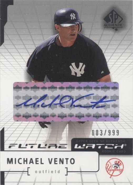 2004 SP Authentic - Future Watch Autographs #188 Mike Vento /999 (AU ...