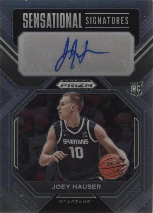 2023 Panini Prizm Draft Picks - Sensational Signatures Joey Hauser #SS ...