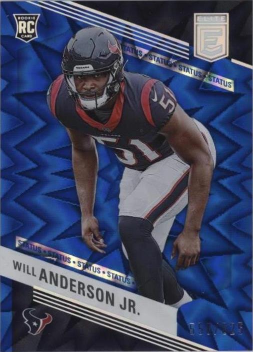 2023 Panini Donruss Elite - Rookies Status Explosion #196 Will Anderson ...