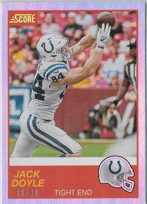 2019 Score - Jack Doyle #326 30th Anniversary /30 for sale online | eBay