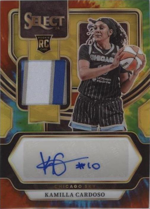 2024 Panini Select WNBA - Autographed Memorabilia Kamilla Cardoso #AM ...