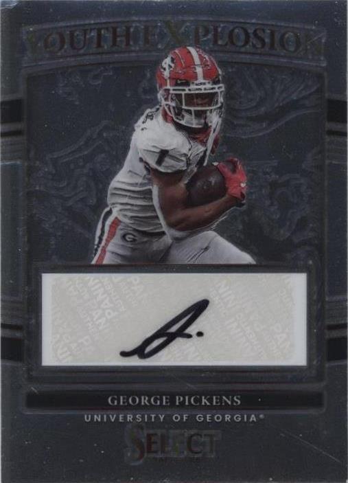 2022 Panini Select Draft Picks - Youth Explosion Signatures George ...