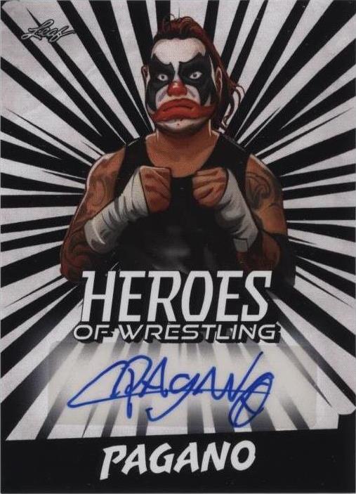 2023 Leaf Heroes of Wrestling - Autographs #BA-P1 Pagano (AU) for sale ...
